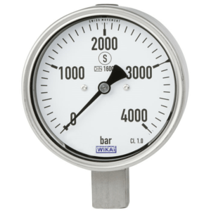 WIKA Bourdon Tube Pressure Gauge, Stainless Steel (PG23HP-P) – ASYA TRAFO