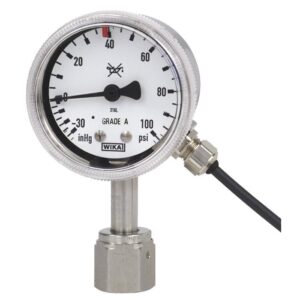 WIKA Bourdon Tube Pressure Gauge with Switch Contacts (230.15-851) – ASYA TRAFO