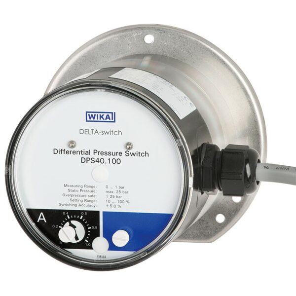 WIKA Differential Pressure Switch (DPS40) – ASYA TRAFO