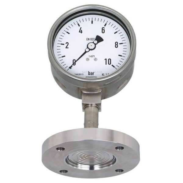 WIKA Diaphragm Seal with Sterile Connection (990.50) – ASYA TRAFO